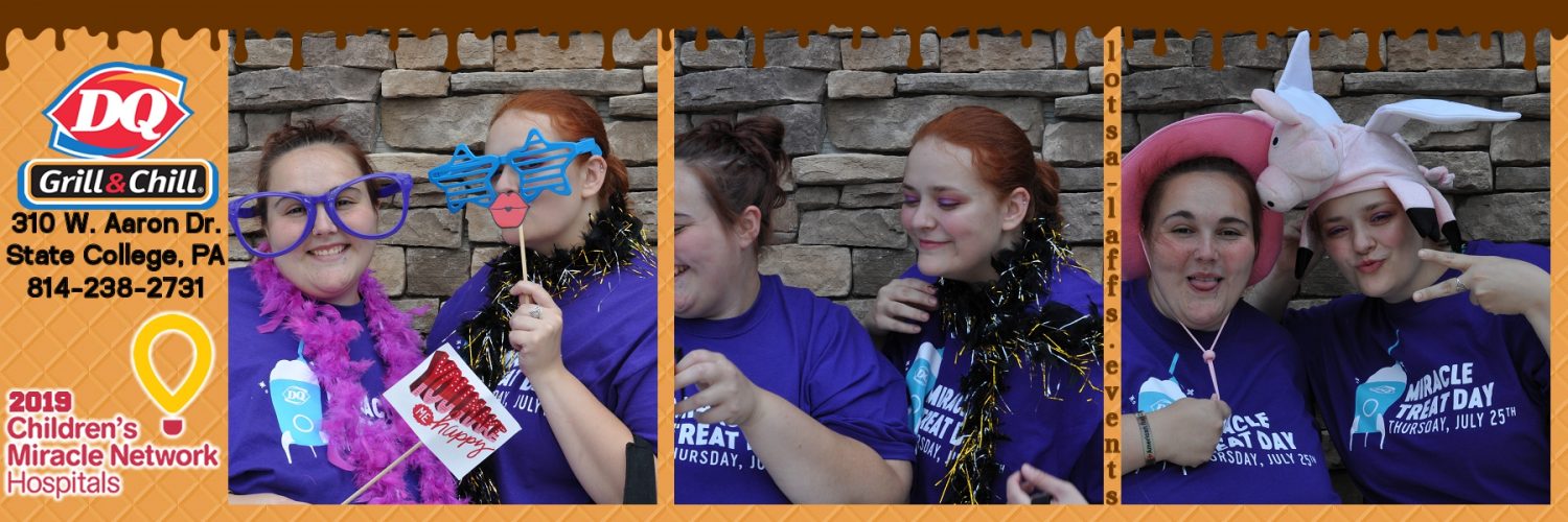 State College Dairy Queen | Lotsa Laffs Photo Booths | State College PA